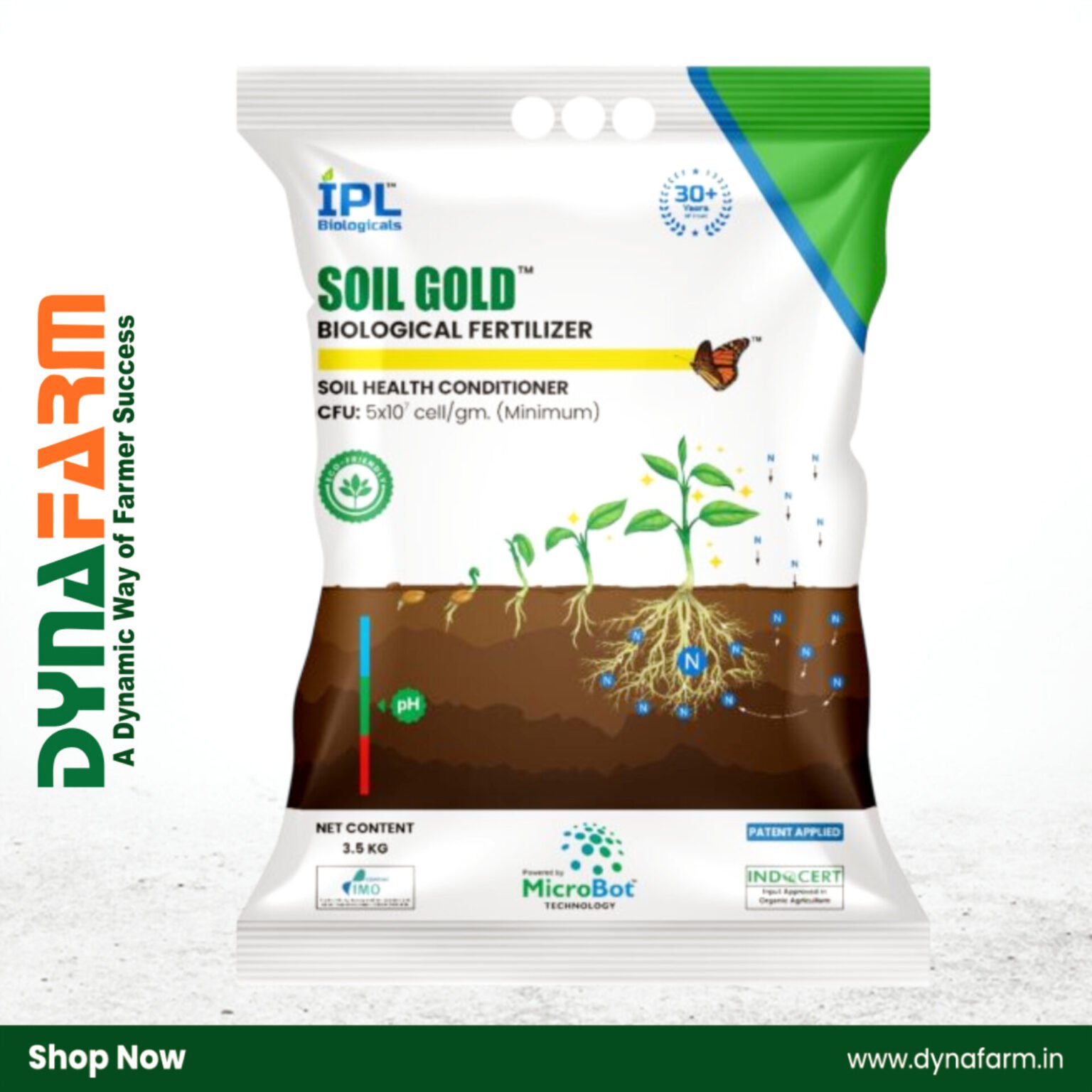 IPL Biologicals – Soil Gold Bio-Fertilizer | Nitrogen Fixing Bacteria ...